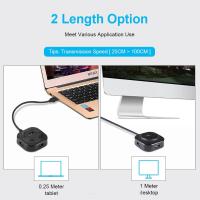 China 5Gbps 480mbps 3.0 USB HUBs Adapter Splitter 35g Multi Port Extender Multihub 2.0 for sale