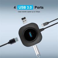 China 5Gbps 480mbps 3.0 USB HUBs Adapter Splitter 35g Multi Port Extender Multihub 2.0 for sale