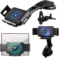 China 5V 2A wireless charging phone mount , 10W galaxy z fold 2 wireless charger for sale