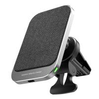China 10W 5V Magsafe Car Iphone 13 Wireless Charger With Air Vent Holder 205KHz for sale
