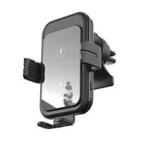 China Dual Coil Qi Wireless Car Charger car phone holder 10W For Samsung Galaxy Z Flip 3 5G for sale
