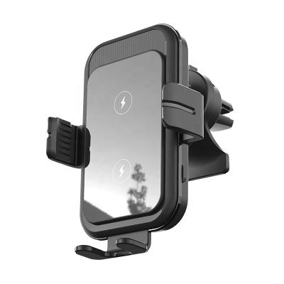 China Dual Coil Qi Wireless Car Charger car phone holder 10W For Samsung Galaxy Z Flip 3 5G for sale