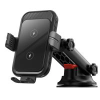 China Dual Coil Qi Wireless Car Charger car phone holder 10W For Samsung Galaxy Z Flip 3 5G for sale