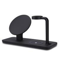 China Qi 3 In 1 Magnetic Wireless Charger Pad 15W 9V 1.67A For IPhone 13 Pro Max for sale