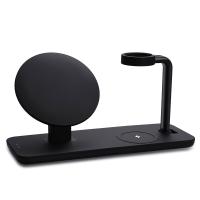 China Qi 3 In 1 Magnetic Wireless Charger Pad 15W 9V 1.67A For IPhone 13 Pro Max for sale