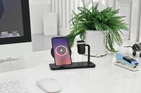 China Qi 3 In 1 Magnetic Wireless Charger Pad 15W 9V 1.67A For IPhone 13 Pro Max for sale