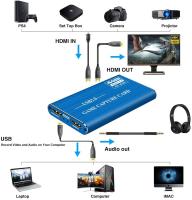 China 4Kp60 Audio Video Capture Card , USB3.0 1080P 60fps Portable Video Converter for sale
