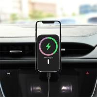 China 12V 1.5A Magsafe Fast Magnetic Wireless Car Charger For IPhone 13 Mini Pro Max for sale