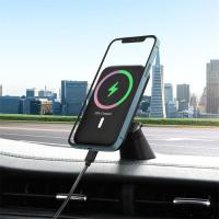 China 12V 1.5A Magsafe Fast Magnetic Wireless Car Charger For IPhone 13 Mini Pro Max for sale