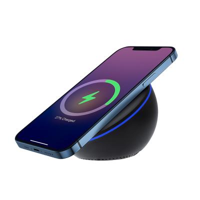 China 2A Magnetic Wireless Charger 7.5W QI Magsafe Charger Stand For IPhone 13 for sale