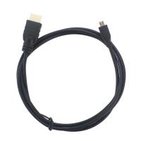 China 1.5m Micro HDMI To HDMI Cable 4K OEM MALE MALE For Raspberry Pi 4 for sale