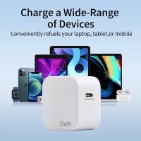 China 45W PPS 30W GaN USB C Wall Charger For IPhone 12 13 Pro Max MacBook Air for sale