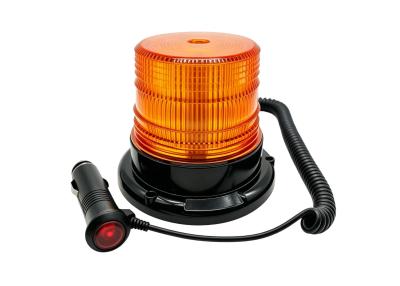 China Forklift Sanitation Tow Truck Roof Magnetic LED Strobe Warning Light Amber 12V/24V for sale