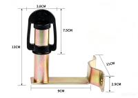 China Agrieyes Warning Beacon Metal Mounting Bracket DIN Pole Mounted for sale
