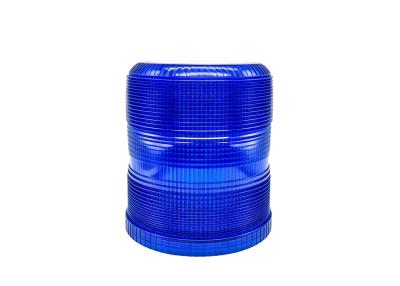 China Vehicle Warning Blue LED Beacon Parts Replacement Lens Cover PC Material for sale