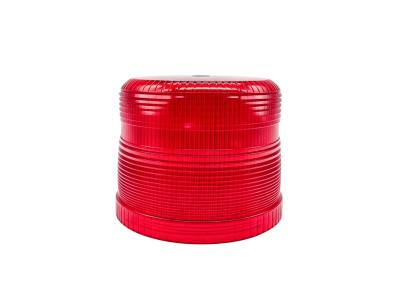 China Red Plastic Replacement Dome Lens Cover for Vehicle LED Strobe Beacon Warning Lamps RD-304 for sale