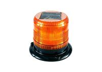China Amber Lens Strobe Solar Wireless Beacon Light for Road Construction Vehicle for sale