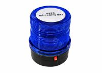 China Portable Blue LED Warning Beacon Lights AA Battery Powered for sale