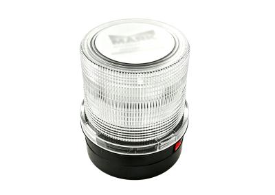 China Portable White LED Warning Beacon Light 4×AA Battery Powered IP65 Waterproof for sale
