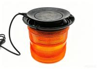 China Construction Vehicles Magnetic LED Beacon Lights 10-48V with 9 Flash Patterns for sale