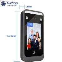 China RS232 RS485 Face Recognition Attendance Machine Linux System Access Control for sale
