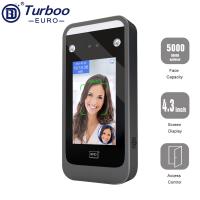 China Colorful Touch Screen Face Recognition Biometric Machine Multi Language Anti Passback for sale