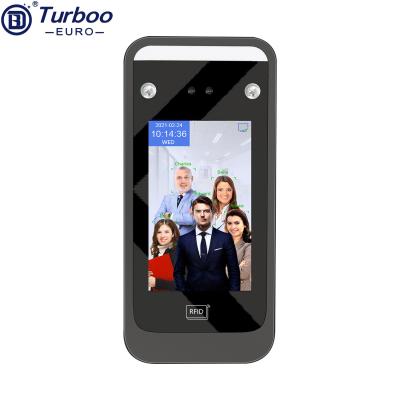 China Colorful Touch Screen Face Recognition Biometric Machine Multi Language Anti Passback for sale