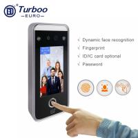 China HD Screen Biometric Face Attendance Machine Long Distance Time Attendance And Access for sale