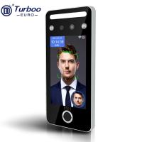 China Fingerprint Face Recognition Attendance Machine 5 Inch Screen With HD Infrared Camera for sale