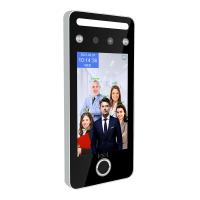 China Dynamic Face Recognition Attendance Machine 5 Inch TFT Capacitive Touch Color Screen for sale