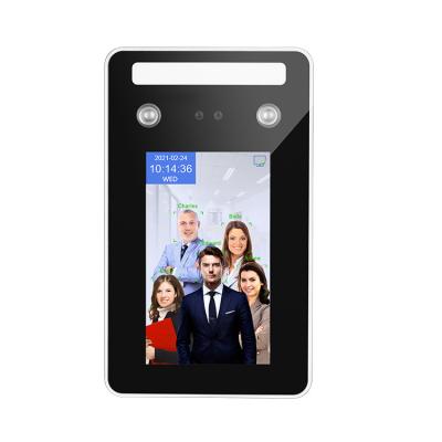 China AI IC / ID Card Face Recognition Attendance Device 5 Inch Waterproof for sale