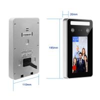 China Digital Locker Cabinet Face Recognition Biometric System IP67 metallic silver Color for sale