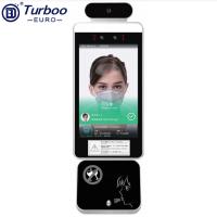China 8 Inch IPS Alcohol Detection Face Terminal Touchless Screen EMMC 8G Local Storage for sale