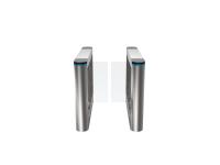 China Automatic Swing Barrier Turnstile Anti Collision Entry Exit Pedestrian Gate Turnstiles for sale