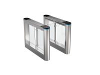 China Automatic Swing Barrier Turnstile Anti Collision Entry Exit Pedestrian Gate Turnstiles for sale