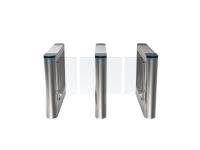 China Automatic Swing Barrier Turnstile Anti Collision Entry Exit Pedestrian Gate Turnstiles for sale