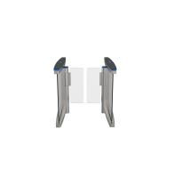 China Customizable Top Marble Automatic Swing Gate Entrance Security Speed Gate Turnstile for sale