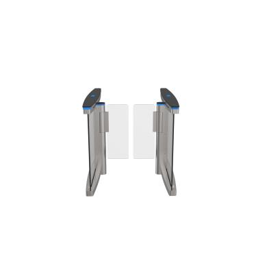 China Customizable Top Marble Automatic Swing Gate Entrance Security Speed Gate Turnstile for sale