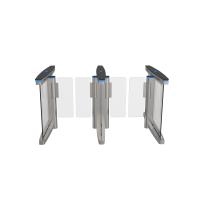 China Customizable Top Marble Automatic Swing Gate Entrance Security Speed Gate Turnstile for sale