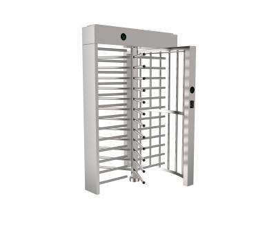 China SUS 304 Full Height Turnstile Gate QR Code Facial Access Control For Pedestrian for sale