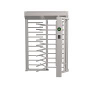 China Hotel Access Control Cross Full Height Turnstile Single Directional Dry Contact for sale