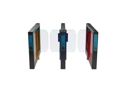 China High End Swing Gate Barrier Access Control Aluminum Alloy Speed Gate Turnstile for sale