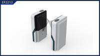 China PVC Wing Material Flap Barrier Access Control for One-way or Two Way Control for sale