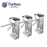 China ISO90001 24V 30W Electric Tripod Turnstile Gate With Card Reader for sale