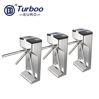 China ISO90001 24V 30W Electric Tripod Turnstile Gate With Card Reader for sale