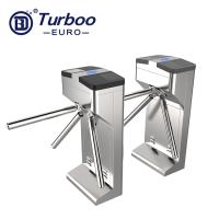 China ISO90001 24V 30W Electric Tripod Turnstile Gate With Card Reader for sale