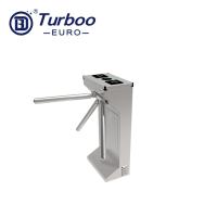 China Semi Automatic RFID Turnstile Gate 35w Three Arm Turnstile Access Control System for sale