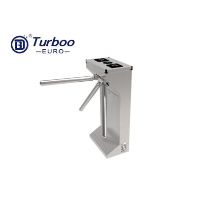 China SUS304 RFID Tripod Turnstile Gate Three Arm Semi Automatic Systems Turnstiles for sale