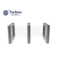 China Rosh Approved Vertical Swing Barrier Turnstile 35w For Office Building for sale