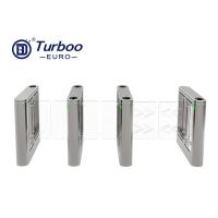 China Rosh Approved Vertical Swing Barrier Turnstile 35w For Office Building for sale